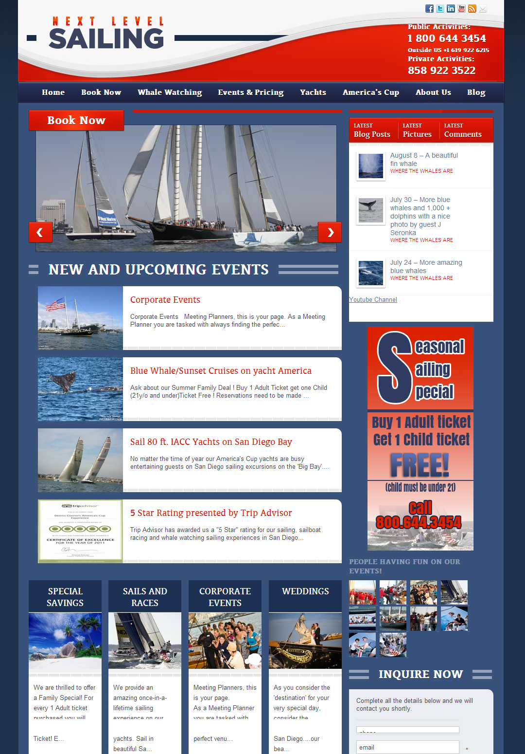 Website Design Case Study; Next Level Sailing | by Esotech