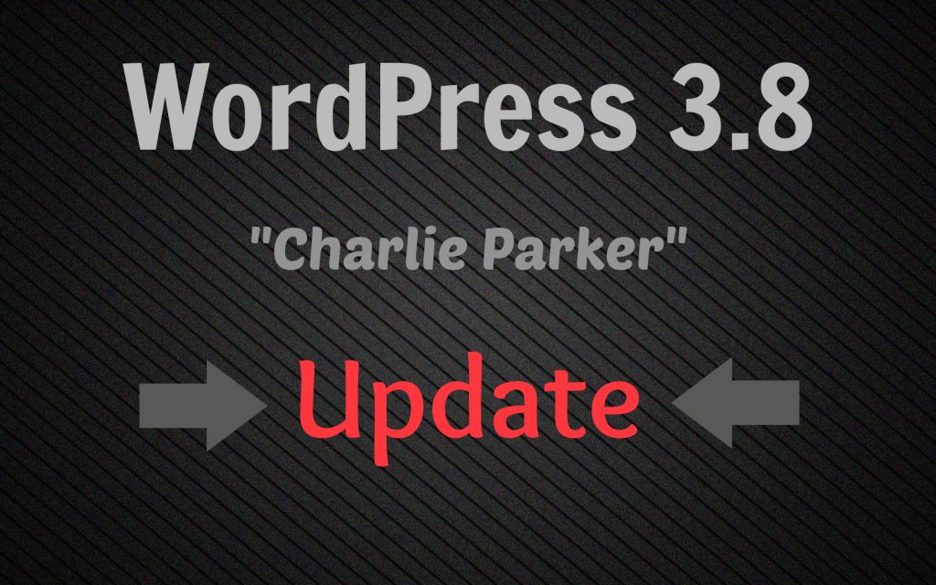 WordPress 3.8 Update - Charlie Parker | Esotech
